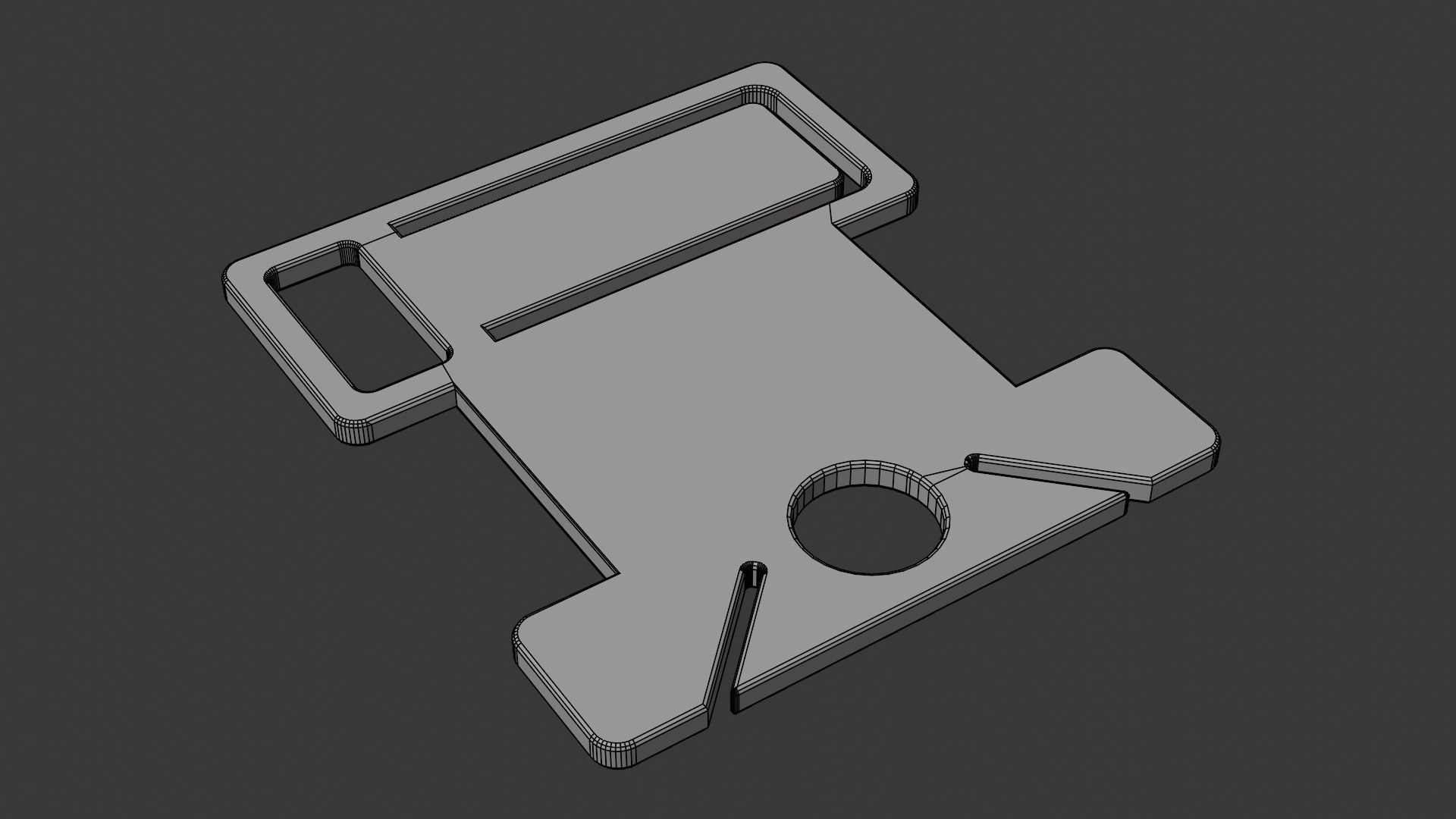 3D Model Bobbin Drop With Label Tag Slot - TurboSquid 2242249