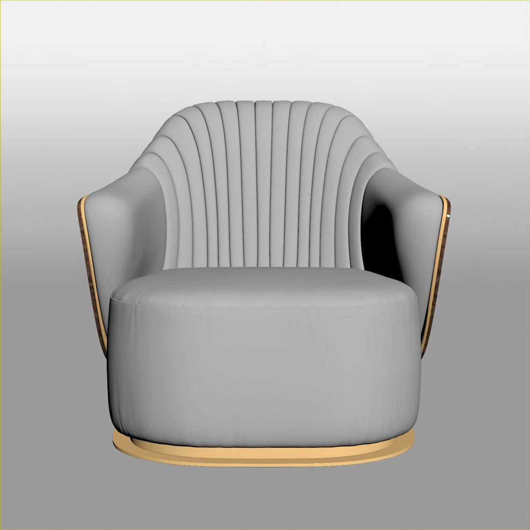 3D Visionnaire Adele Armchair - TurboSquid 2301163