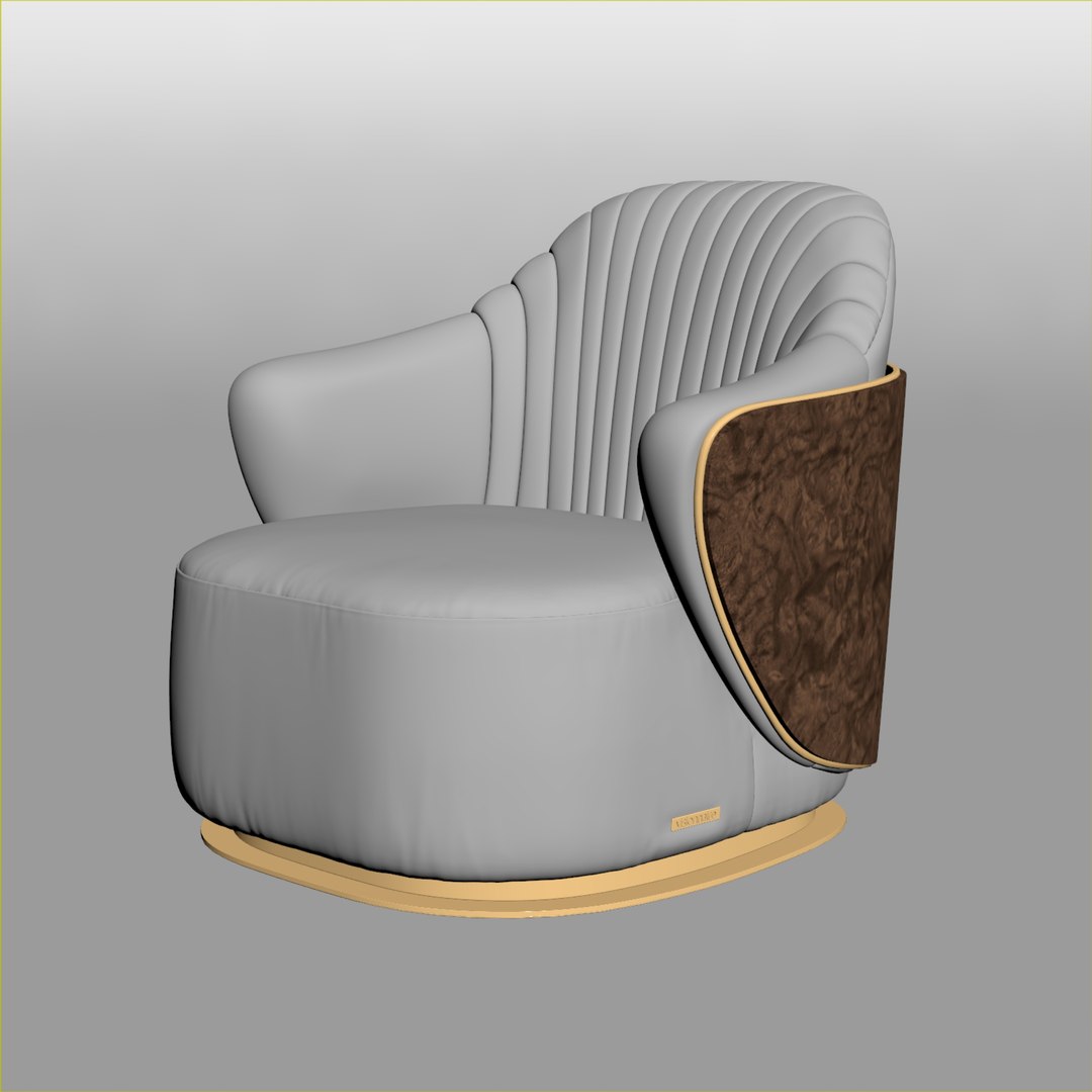 3D Visionnaire Adele Armchair - TurboSquid 2301163