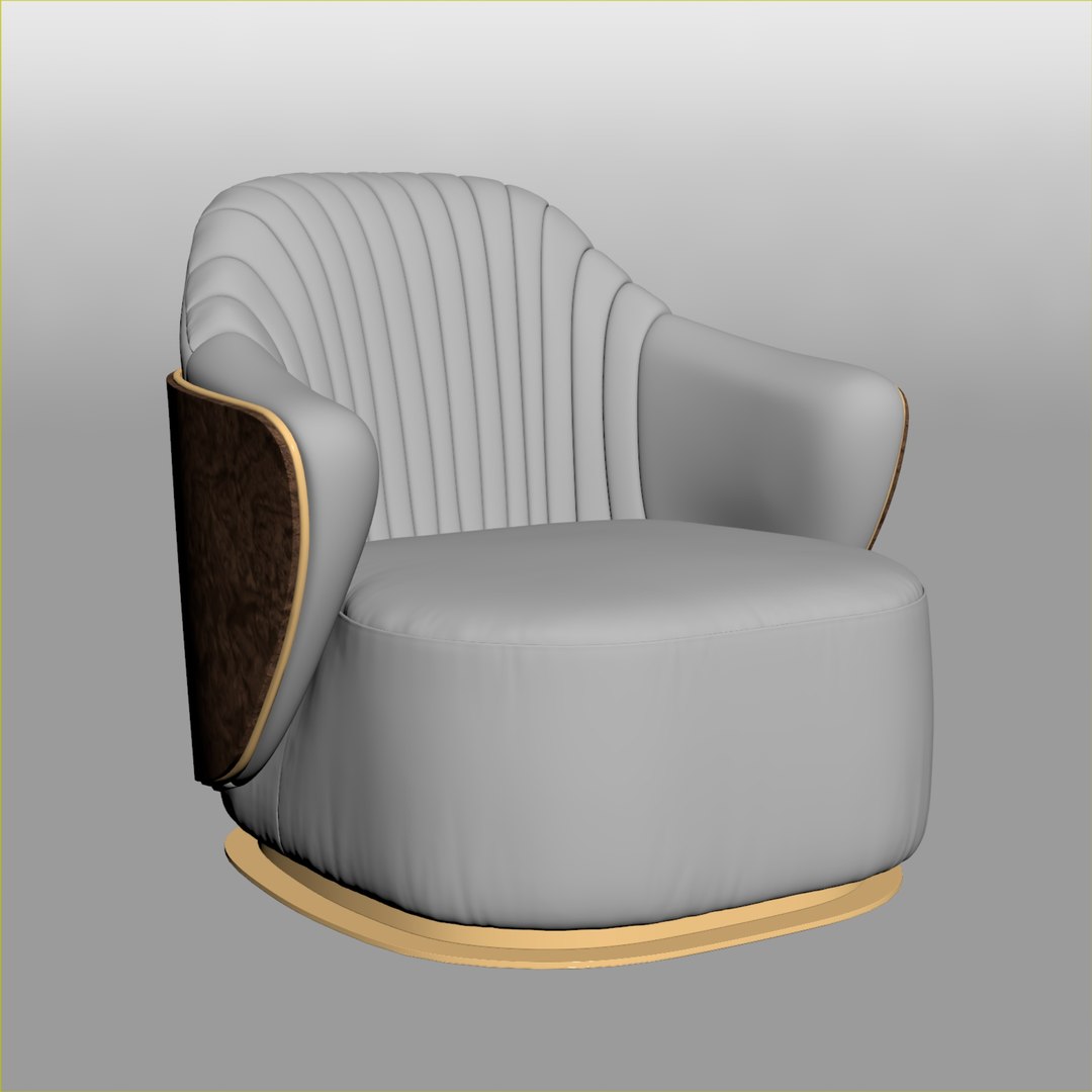 3D Visionnaire Adele Armchair - TurboSquid 2301163