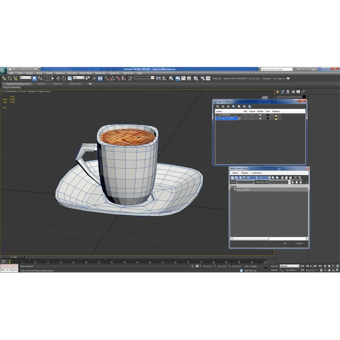 3d Coffee Cup Model