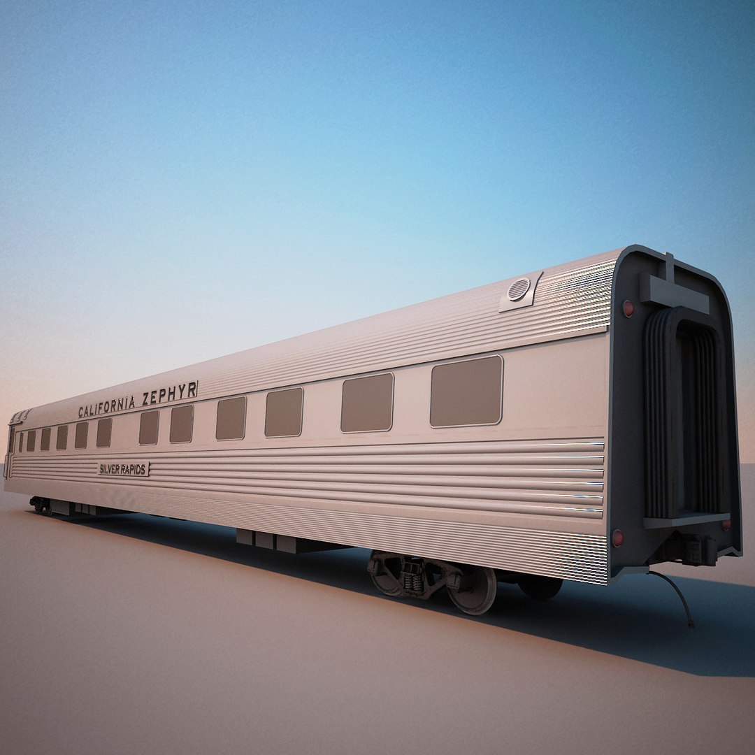 Maya Cbq Silver Larch Passenger Train