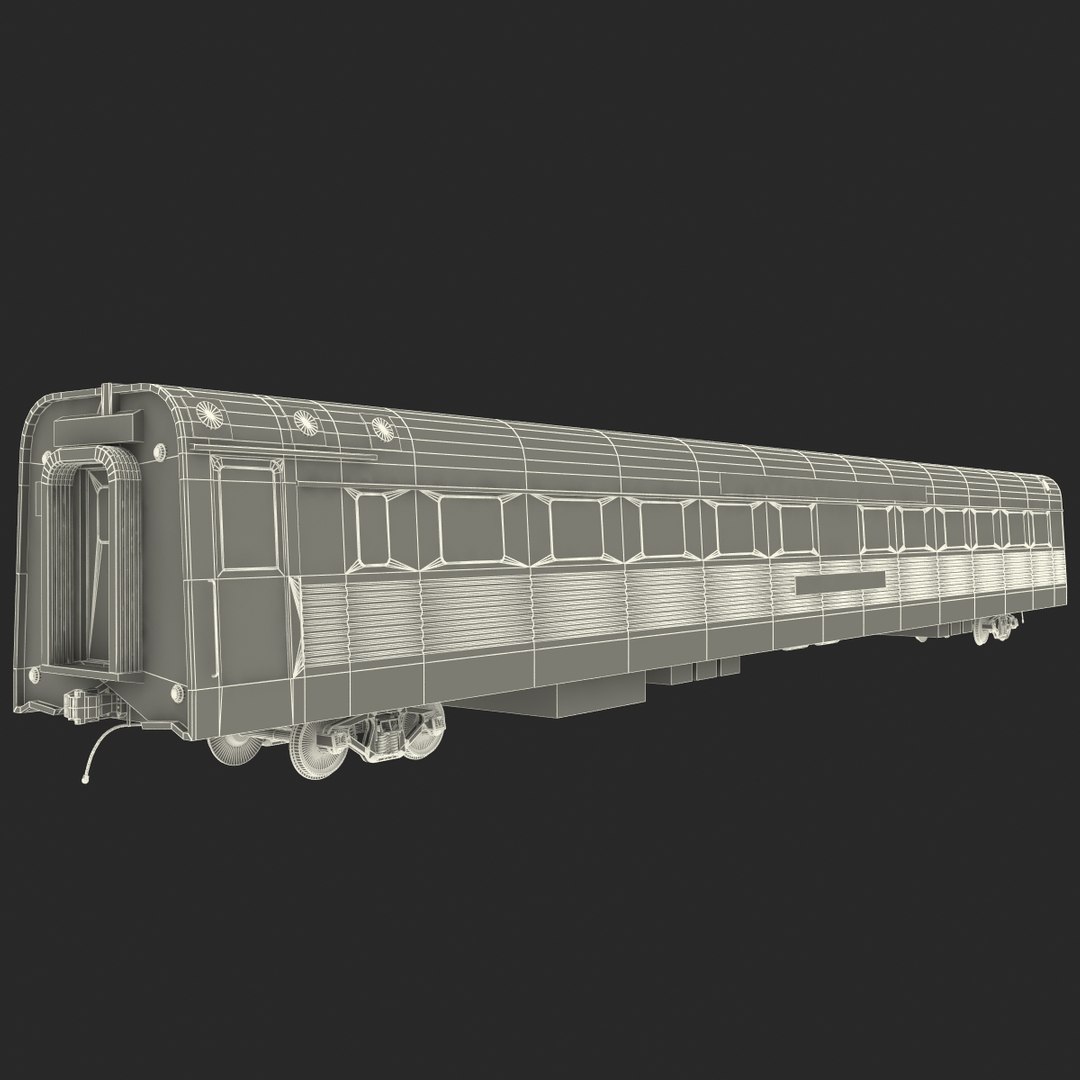 Maya Cbq Silver Larch Passenger Train