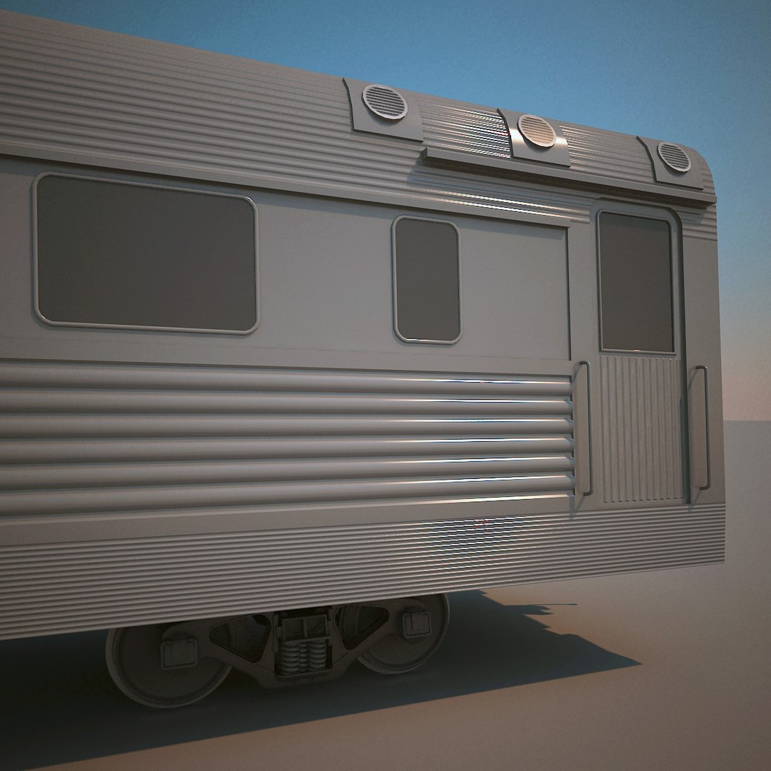 Maya Cbq Silver Larch Passenger Train