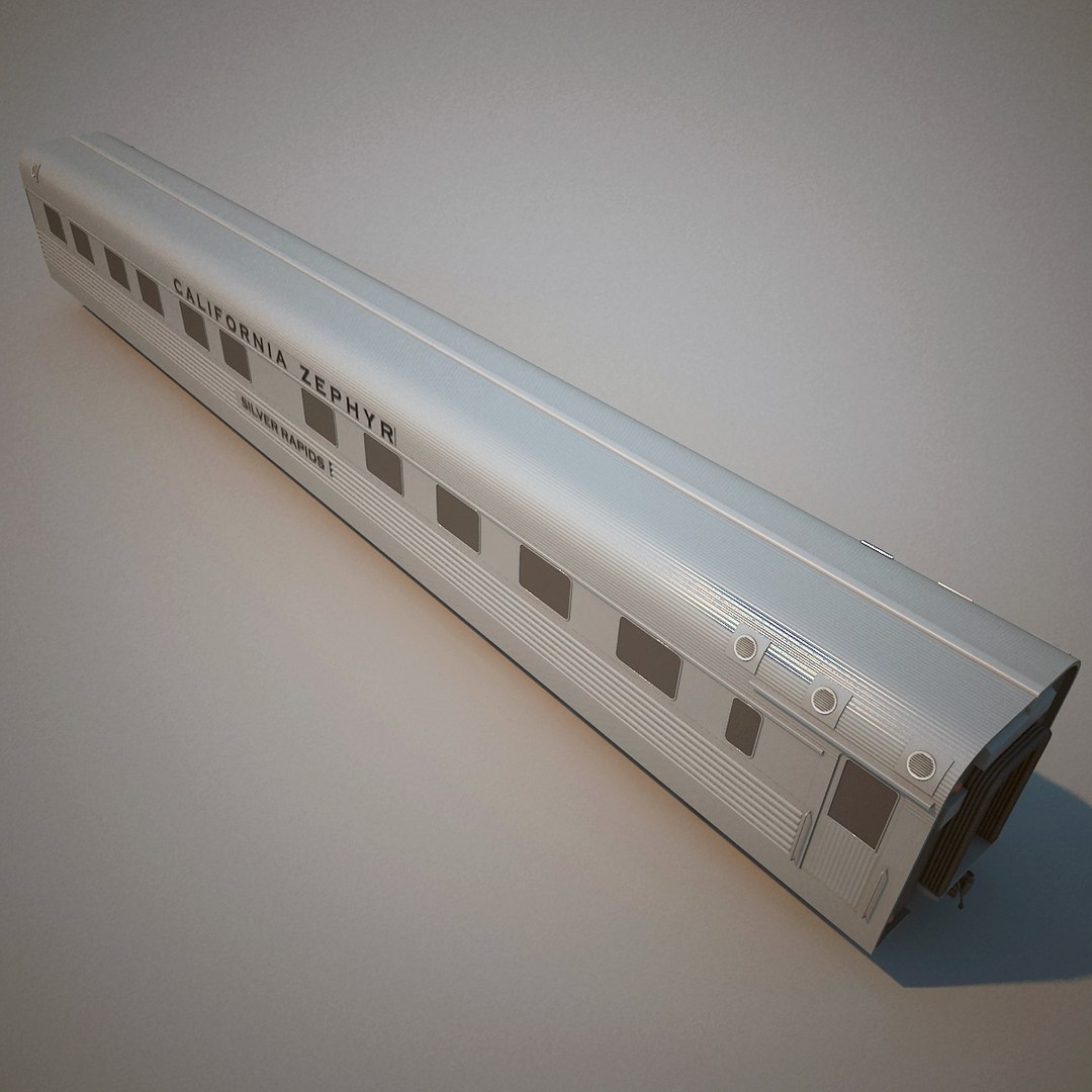 Maya Cbq Silver Larch Passenger Train