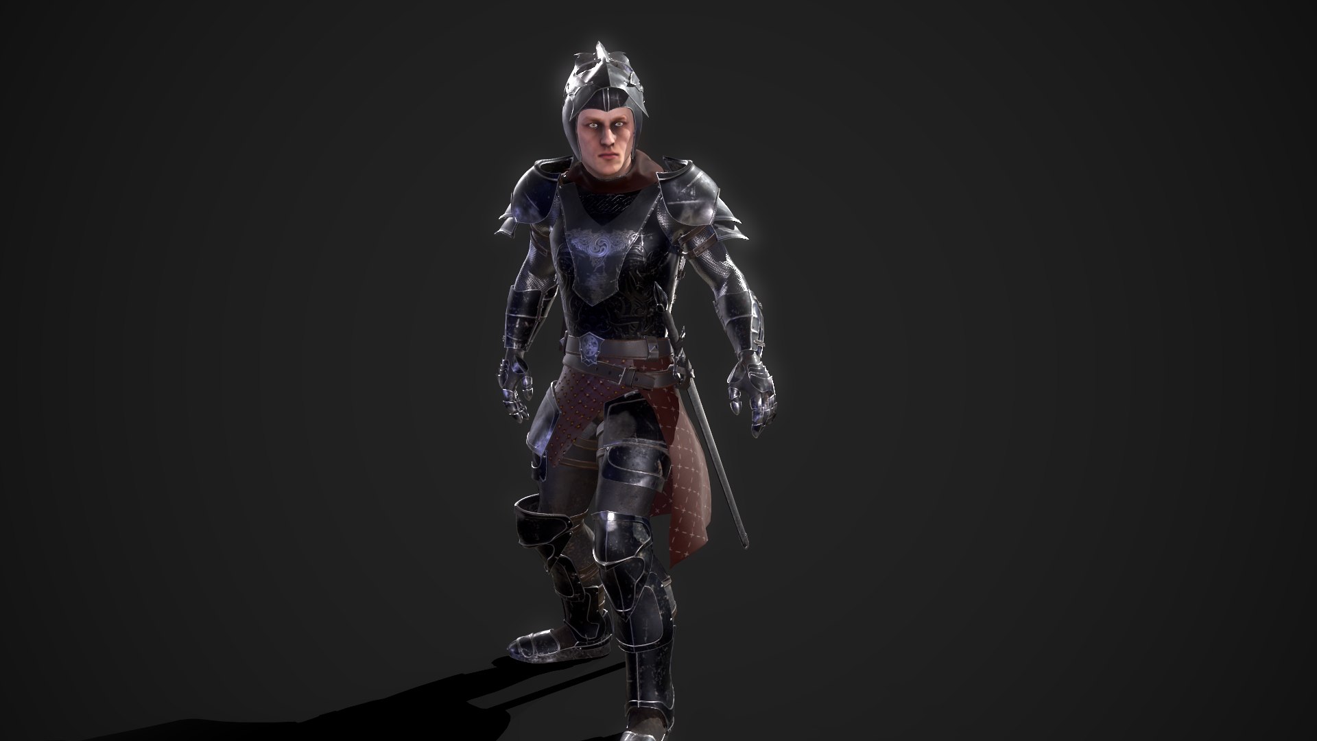 3D Model Sword Knight - TurboSquid 1757941