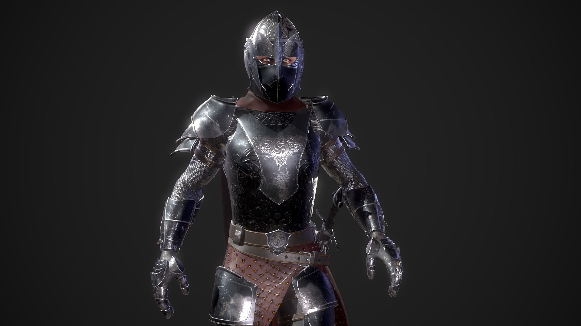 3D Model Sword Knight - TurboSquid 1757941