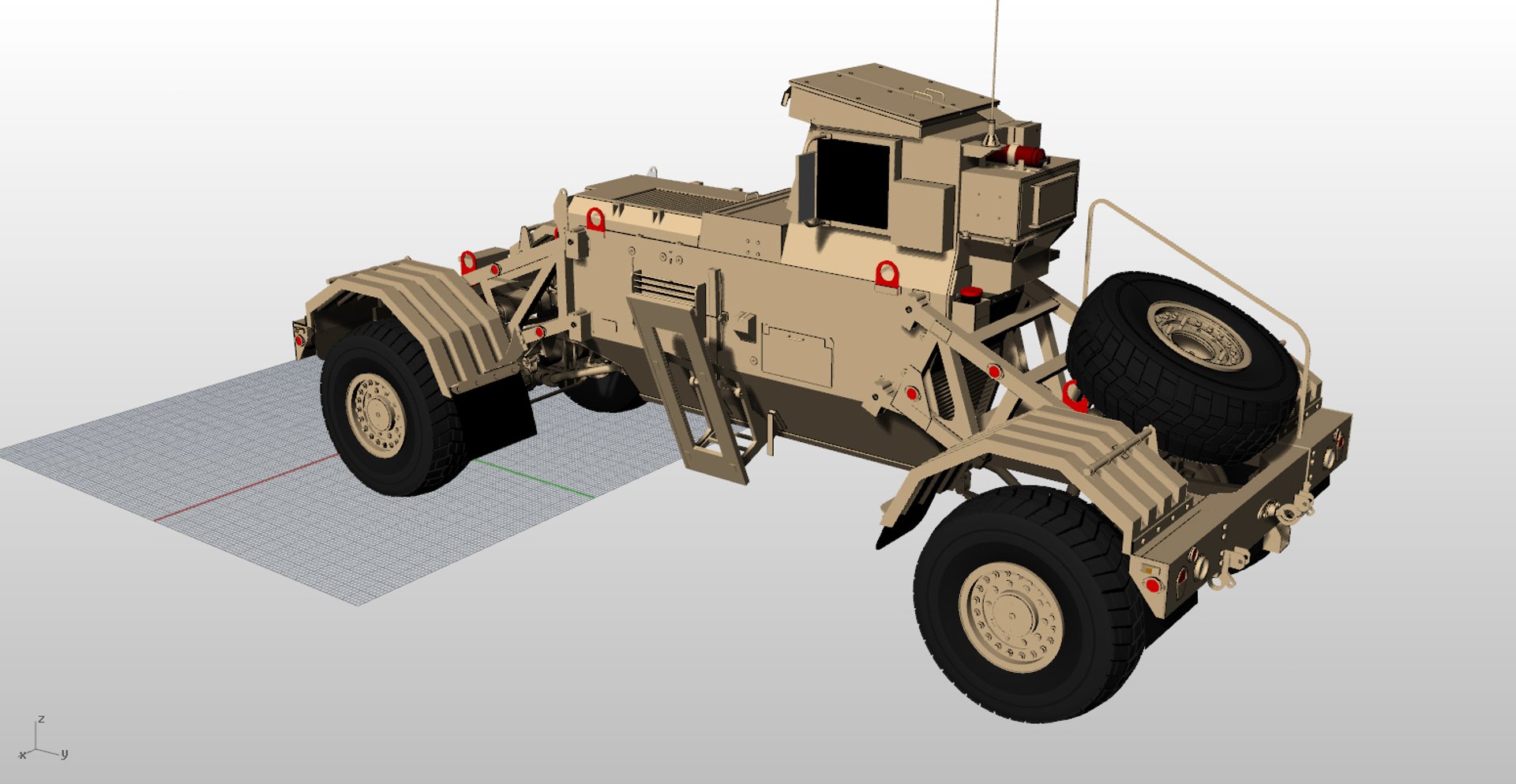 3d Model Husky