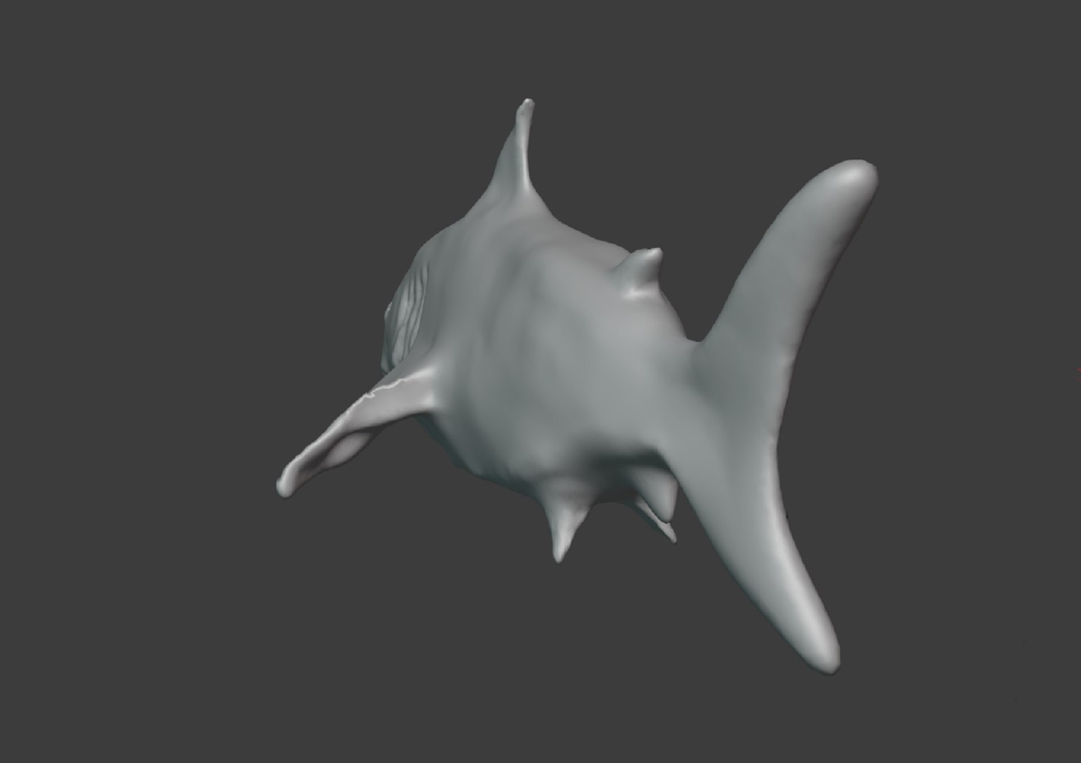 3D Shark Blender Sculpting Model - TurboSquid 1691239