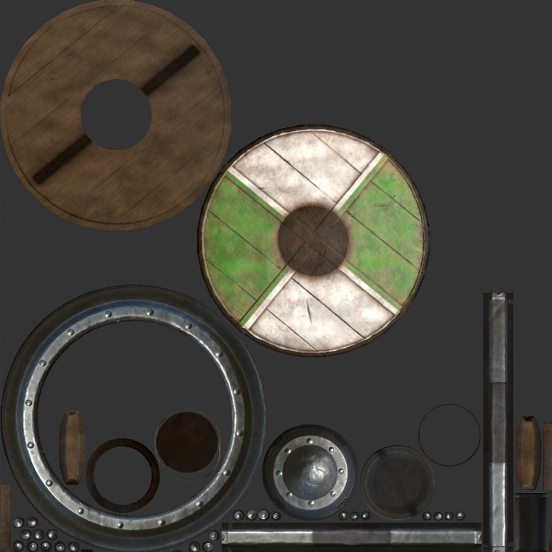 3D Model Medieval Shield A - TurboSquid 2010162