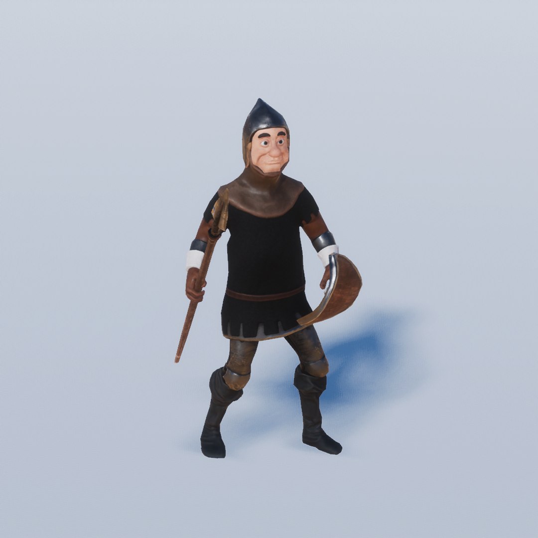 3D MEDIEVAL STYLIZED CHARACTERS - FULL - TurboSquid 2088657
