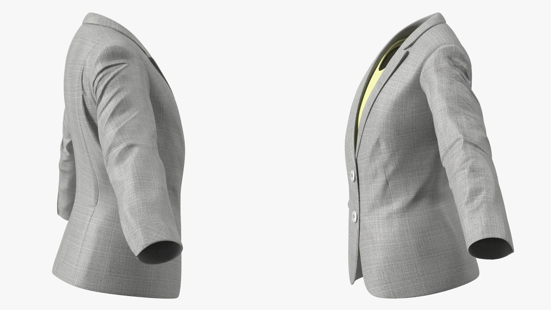 Ladies Suit Jacket 3D - TurboSquid 2145980