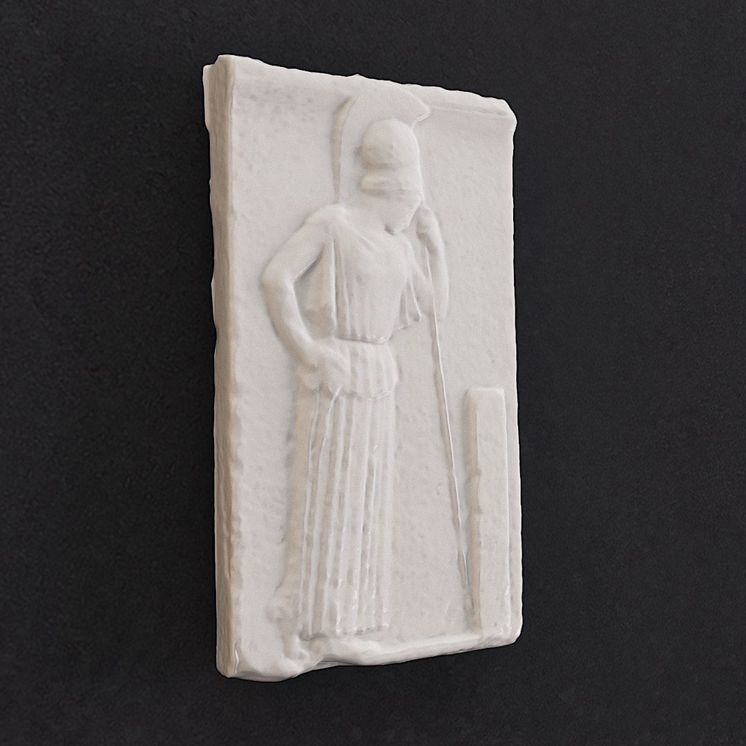 Mourning Athena Relief Acropolis 3D Model - TurboSquid 1423131