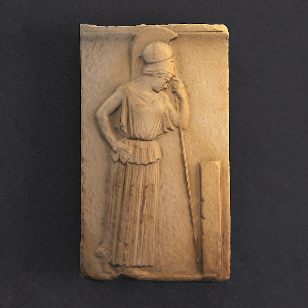 Mourning Athena Relief Acropolis 3D Model - TurboSquid 1423131