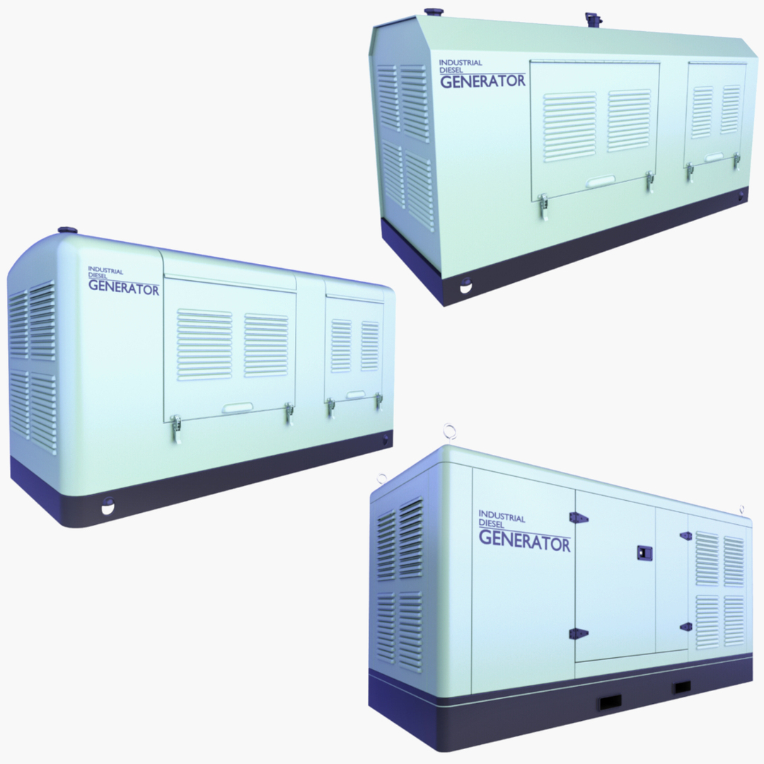 Stare generatory diesla v6 Model 3D - TurboSquid 2415229