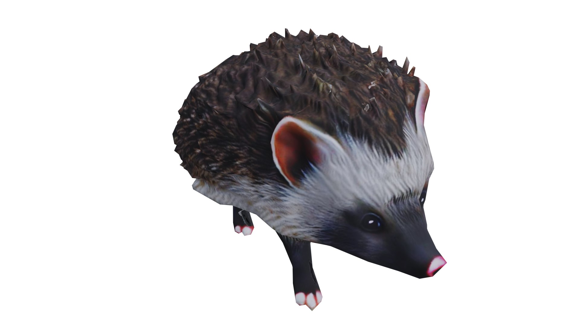 3D Long-eared Hedgehog Low-poly PBR - TurboSquid 2206906