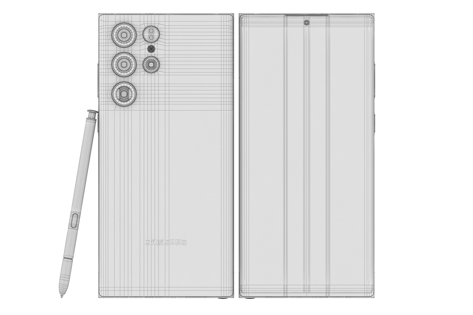 3D Model Samsung Galaxy S22 Ultra Burgundy - TurboSquid 1855403