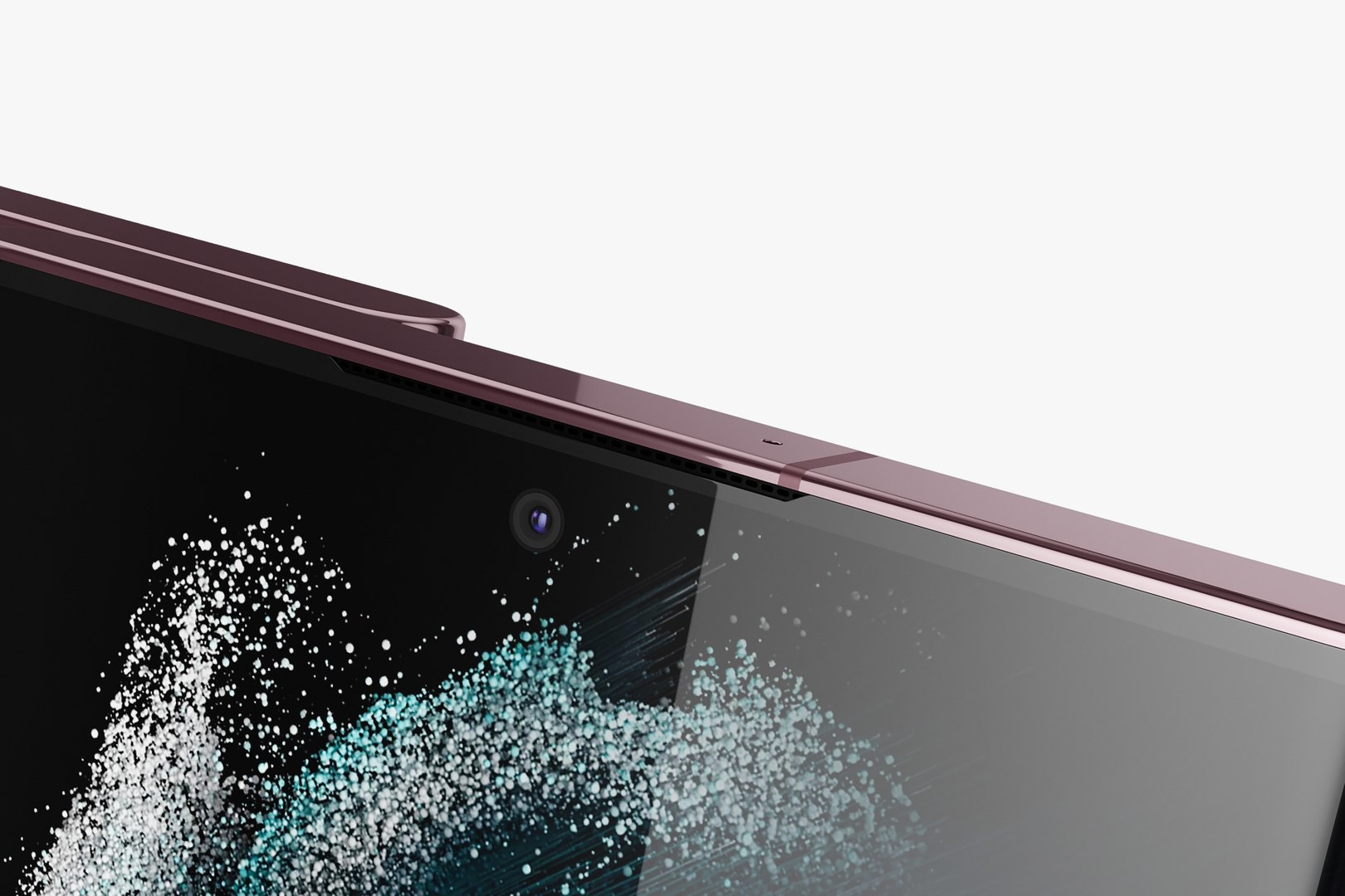 3D Model Samsung Galaxy S22 Ultra Burgundy - TurboSquid 1855403