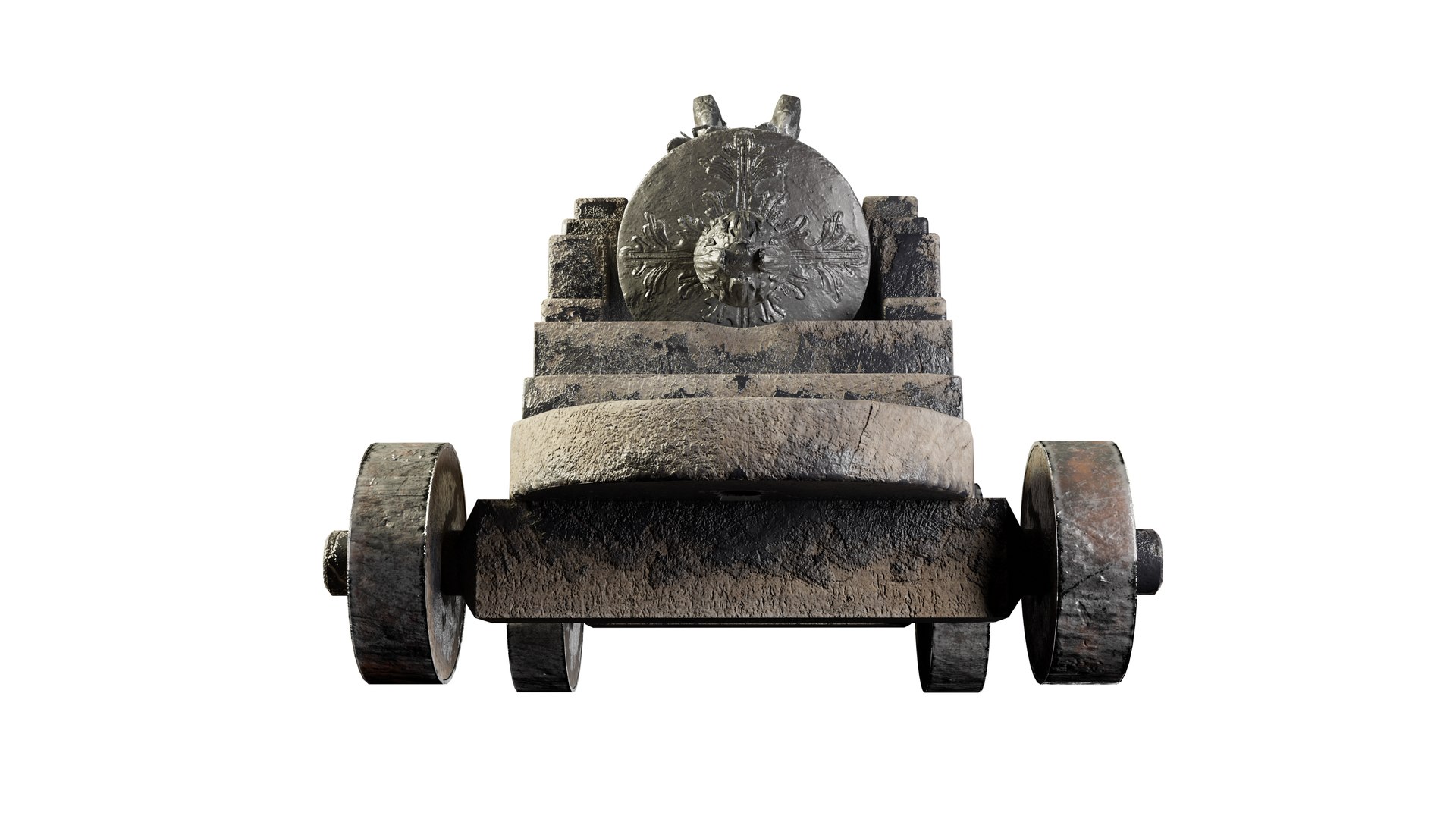 3D Realistic 17th Century Cannon - Rigged And Animated - TurboSquid 2050714