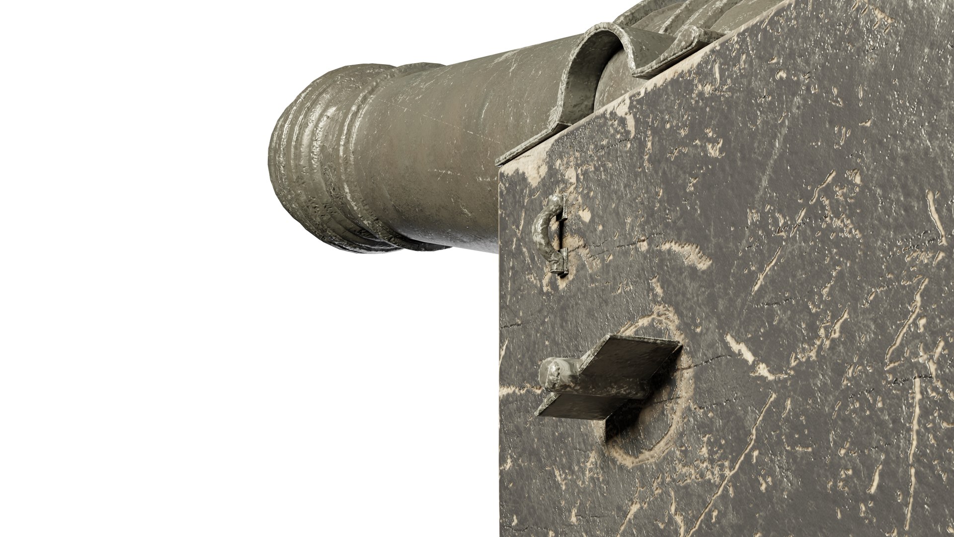 3D Realistic 17th Century Cannon - Rigged And Animated - TurboSquid 2050714