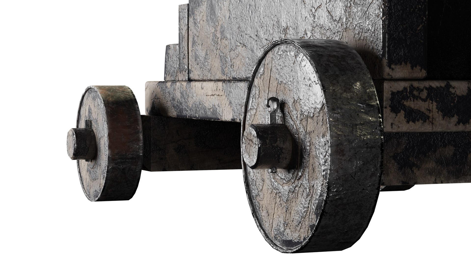 3D Realistic 17th Century Cannon - Rigged And Animated - TurboSquid 2050714