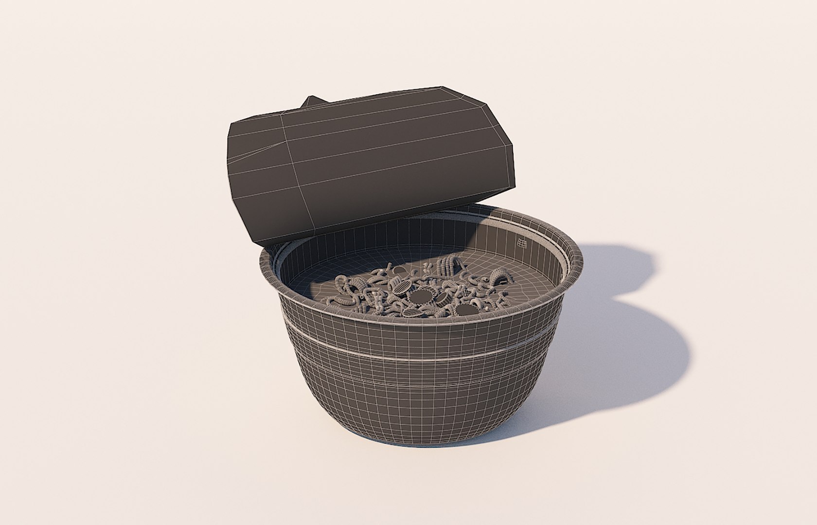 3D Model Instant Noodle - TurboSquid 2198079