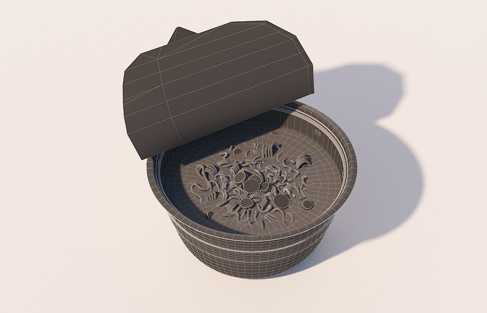3D Model Instant Noodle - TurboSquid 2198079