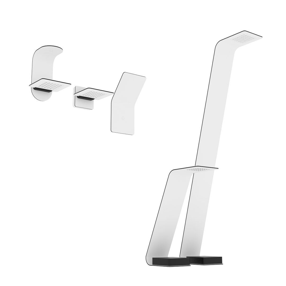 lamps led fsign 3d max