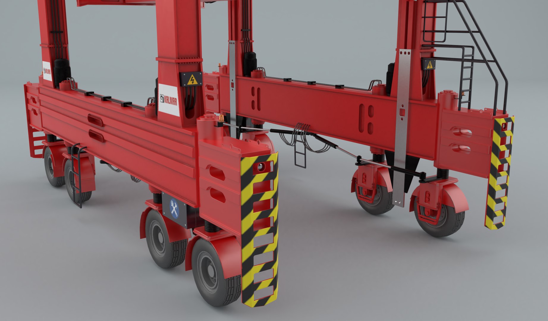 3D Hybrid Straddle Carrier New - TurboSquid 1622330