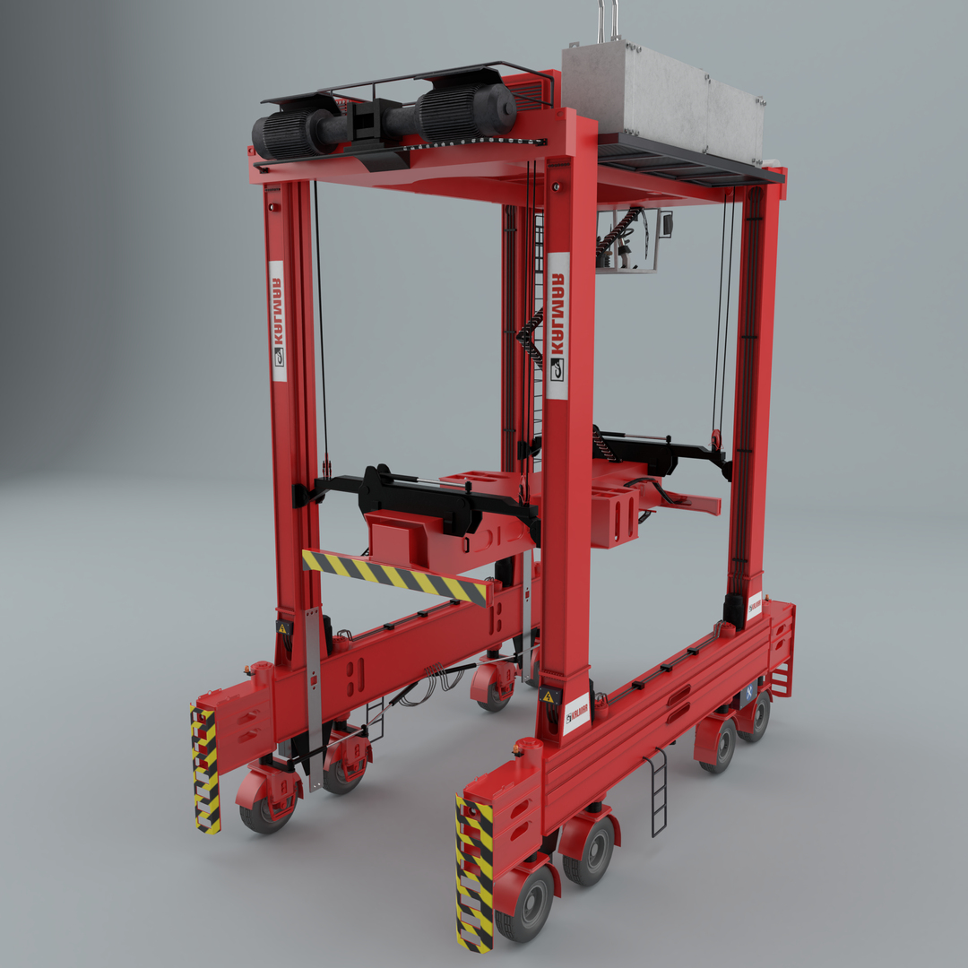 3D hybrid straddle carrier new - TurboSquid 1622330
