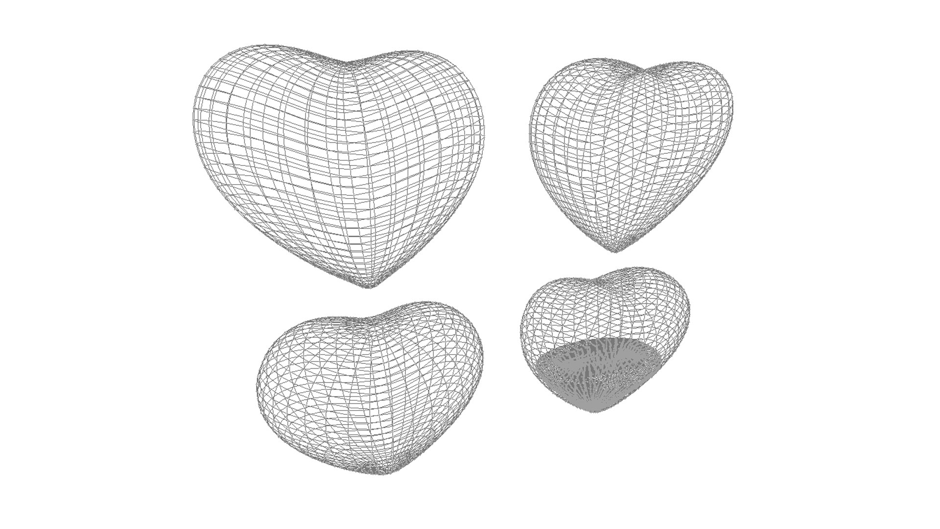 4 Elements Heart Model - TurboSquid 2318014
