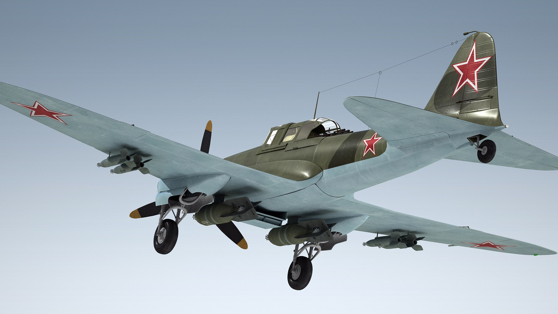 Ilyushin Il-2 3D - TurboSquid 1812209