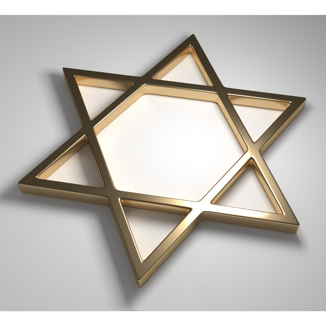 Star David 3d Model