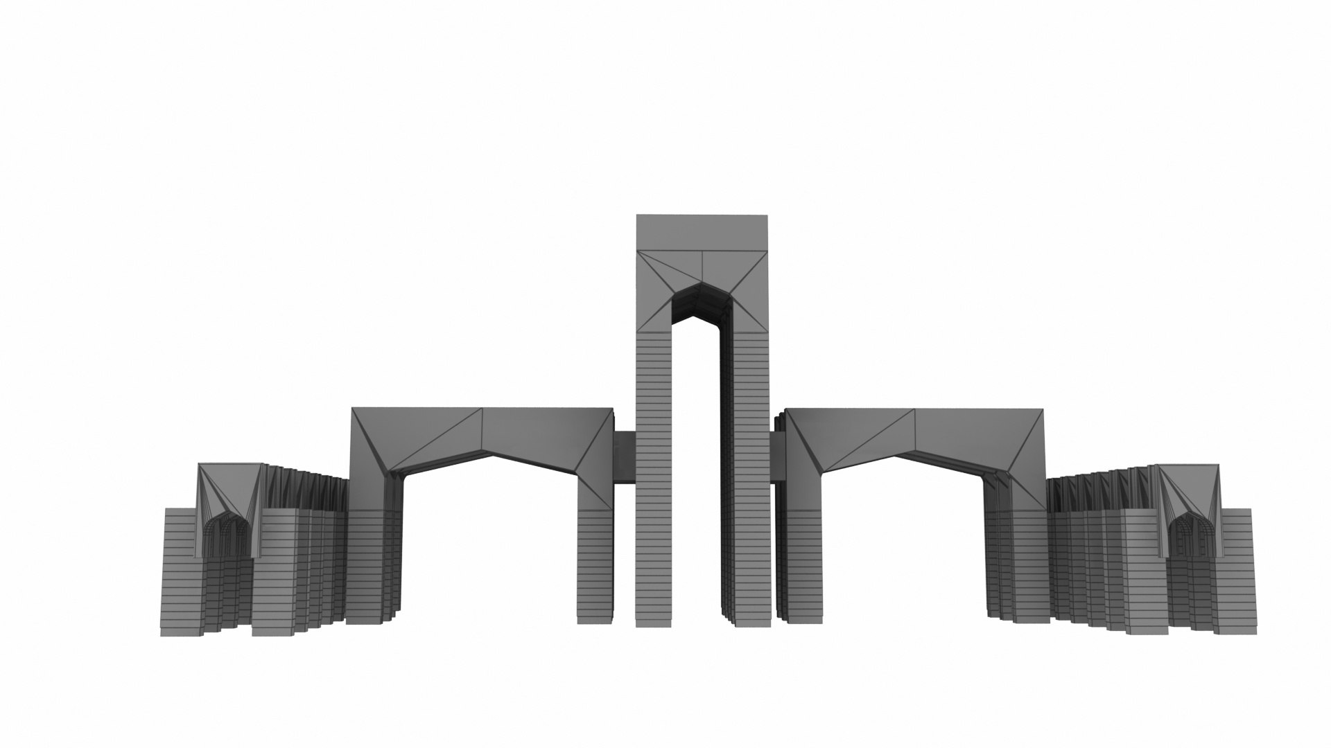 Isa Town 3D Model - TurboSquid 1531233