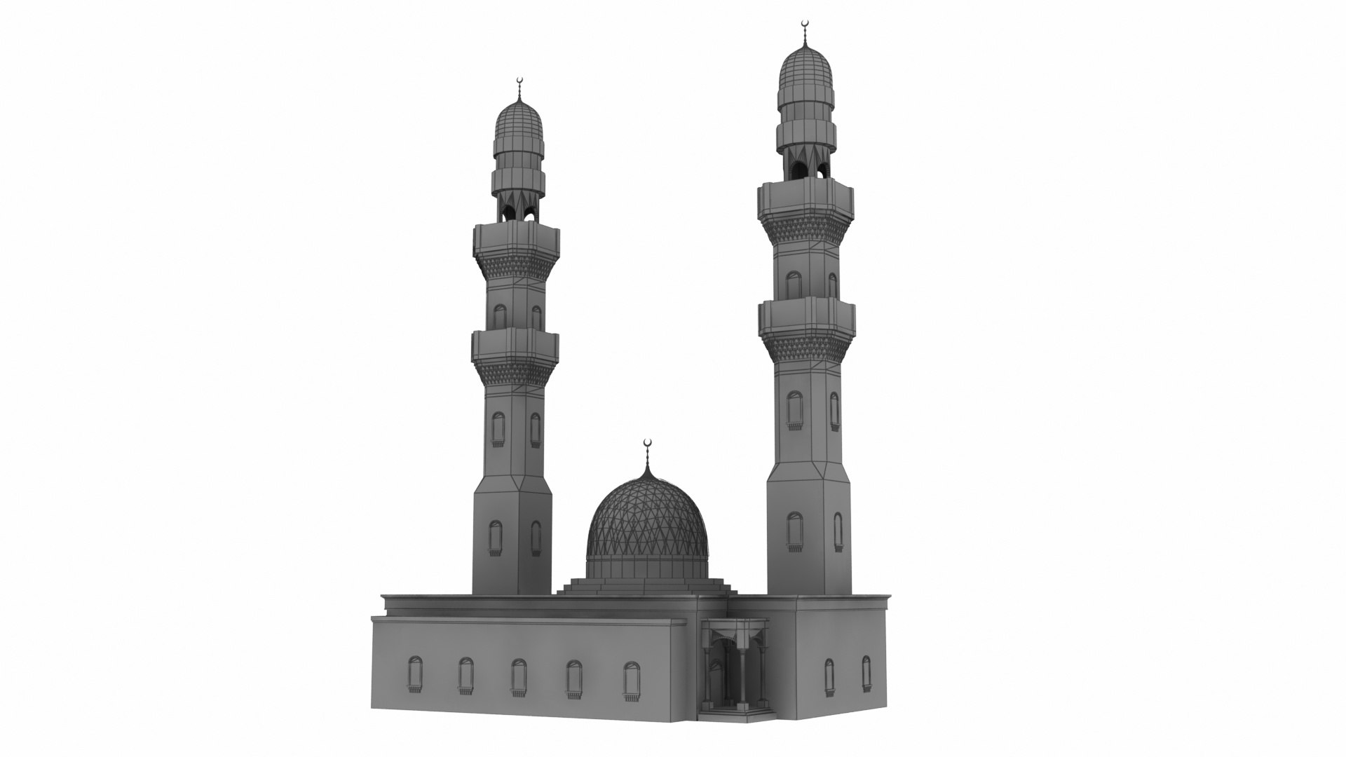 Isa Town 3D Model - TurboSquid 1531233