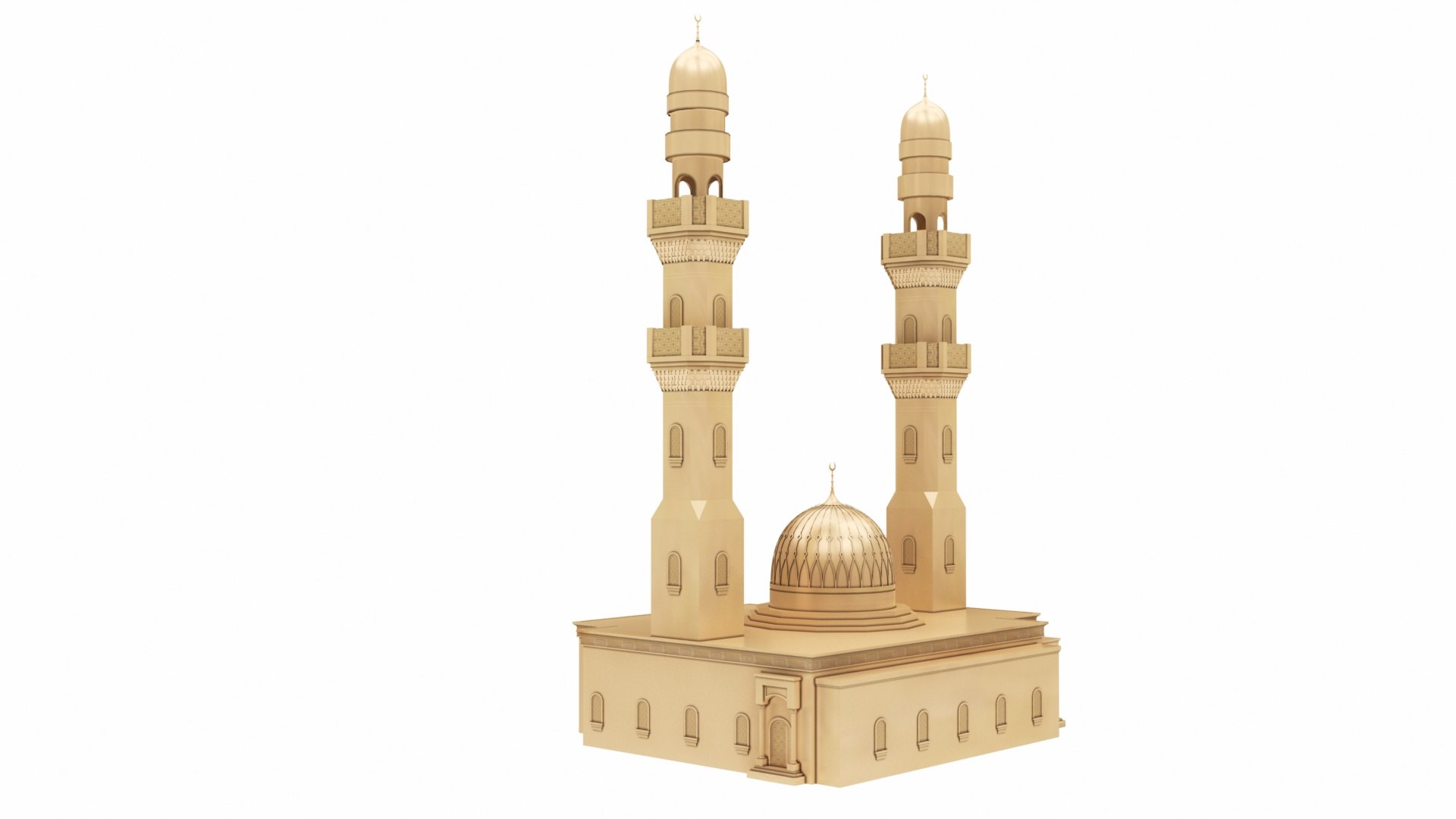 Isa Town 3D Model - TurboSquid 1531233