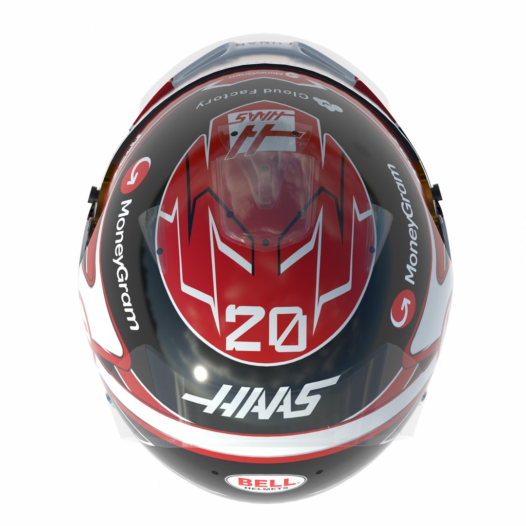 F1 Kevin Magnussen Helmet 2023 3D Model - TurboSquid 2127862