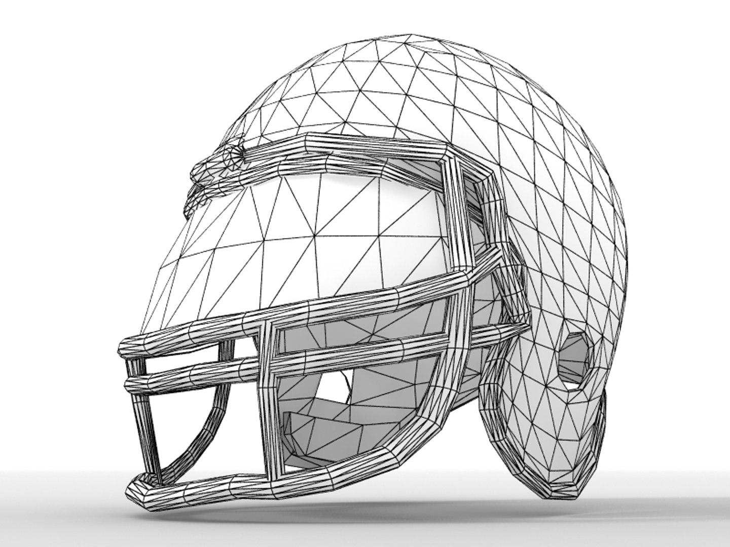 3d Football Helmet