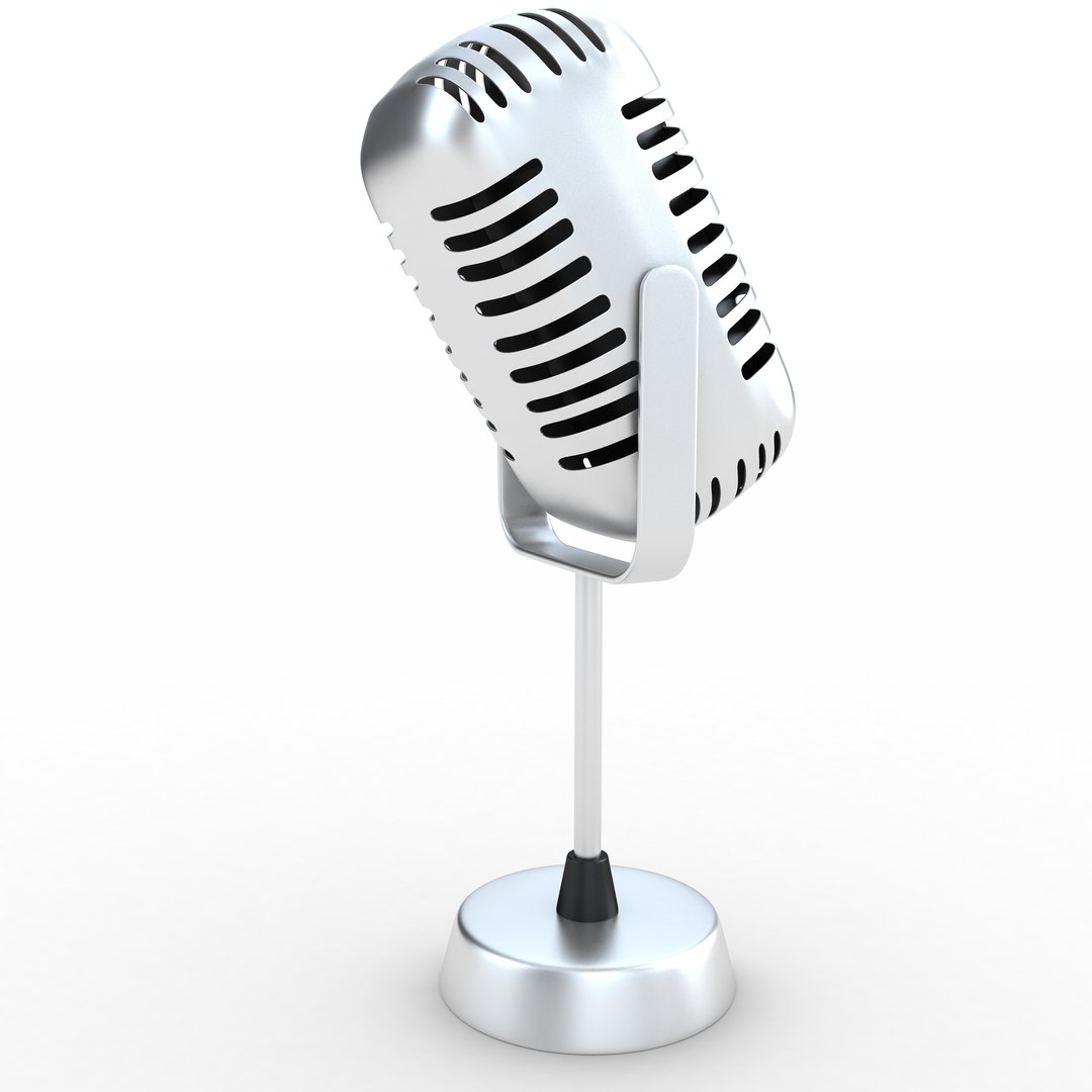 3D Microphone - TurboSquid 1961025