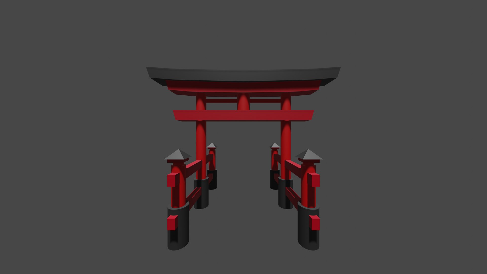 3D Torii Gate 4 Model - TurboSquid 2028923