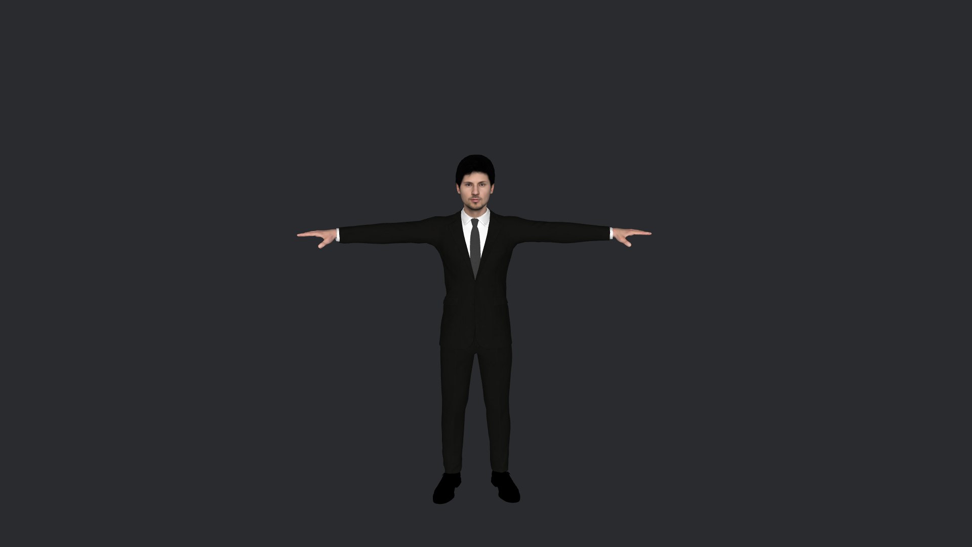 Pavel Durov Hyper Realistic Full Body Fully Rigged 3D Character 3D ...