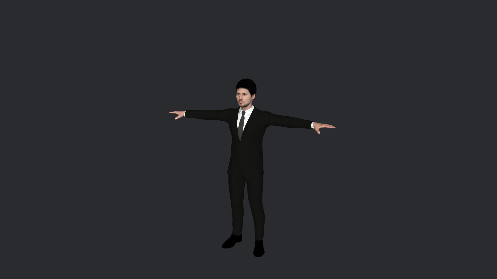 Pavel Durov Hyper Realistic Full Body Fully Rigged 3D Character 3D ...