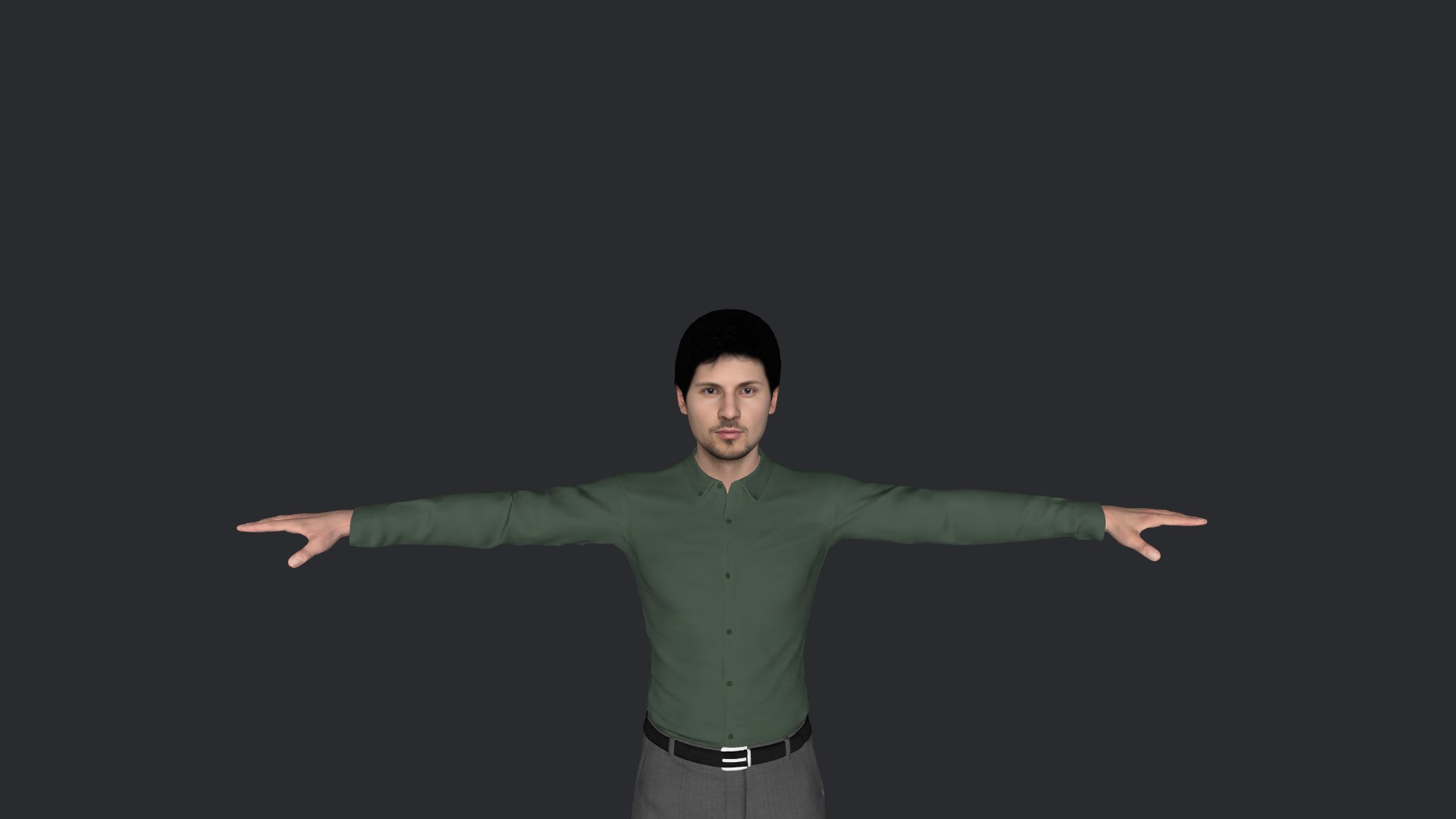 Pavel Durov Hyper Realistic Full Body Fully Rigged 3D Character 3D ...