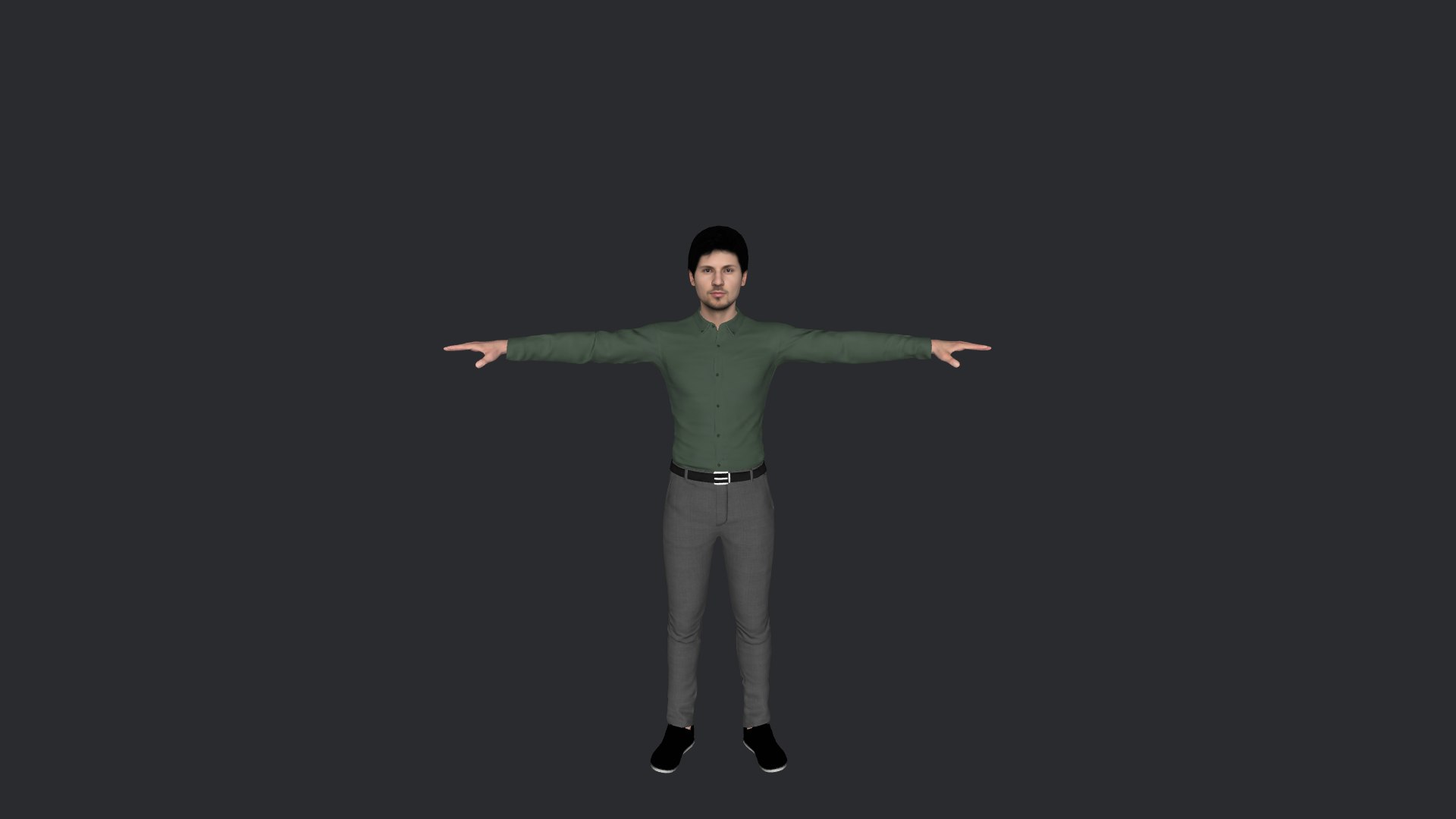 Pavel Durov Hyper Realistic Full Body Fully Rigged 3D Character 3D ...
