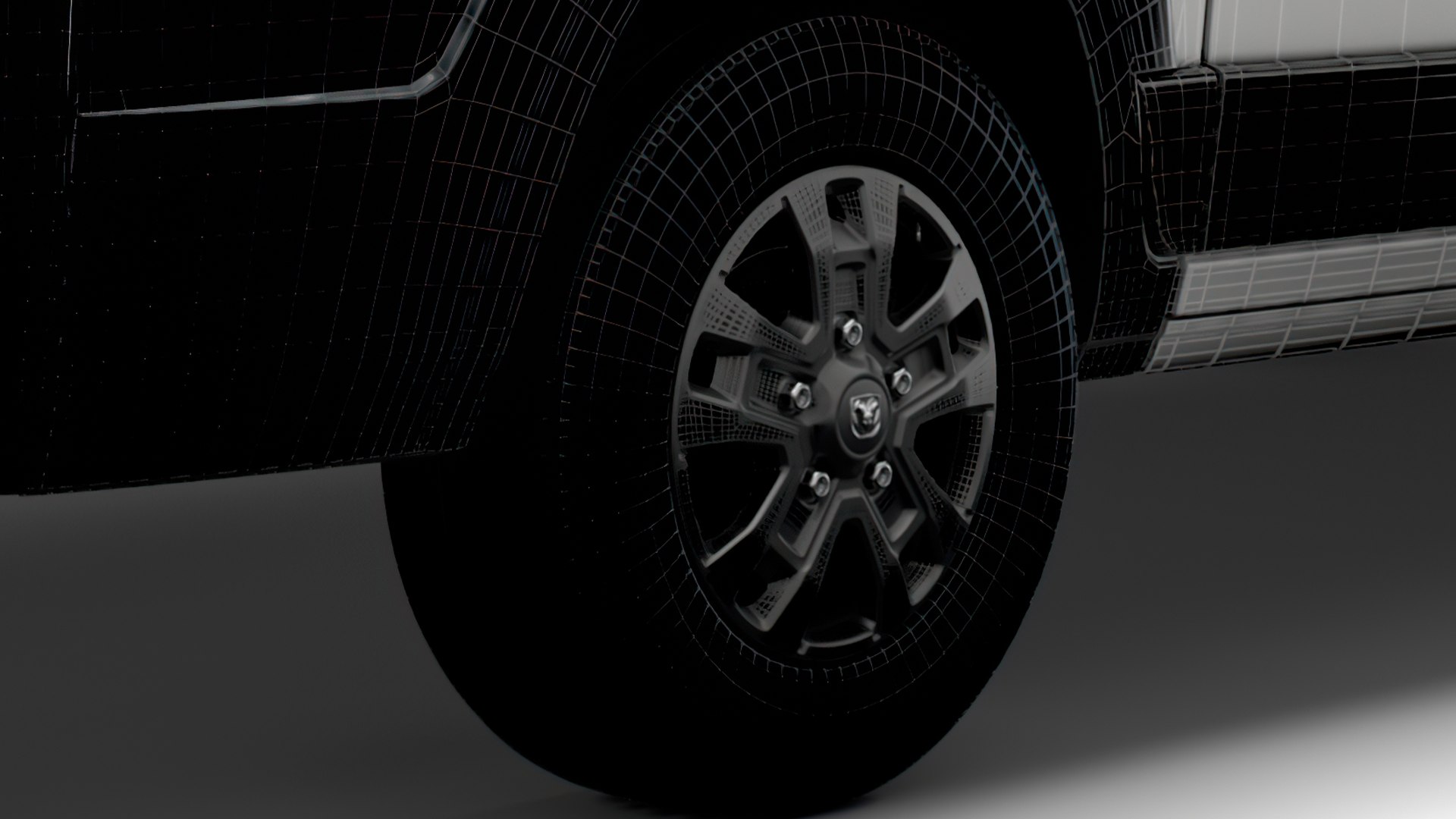 RAM Promaster Van 2023 Wheel Model - TurboSquid 2012849