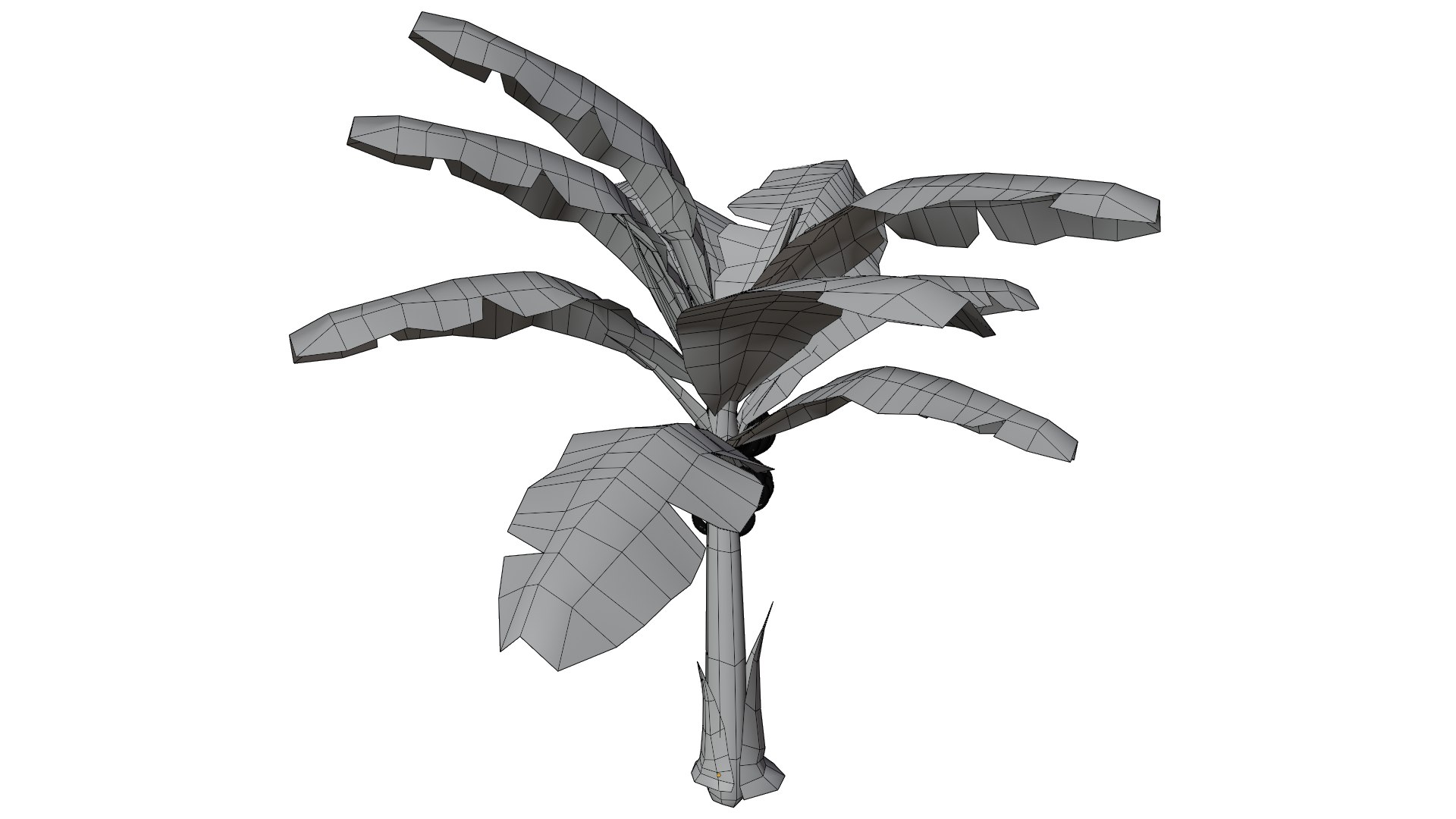 3D Banana Tree - TurboSquid 2232182