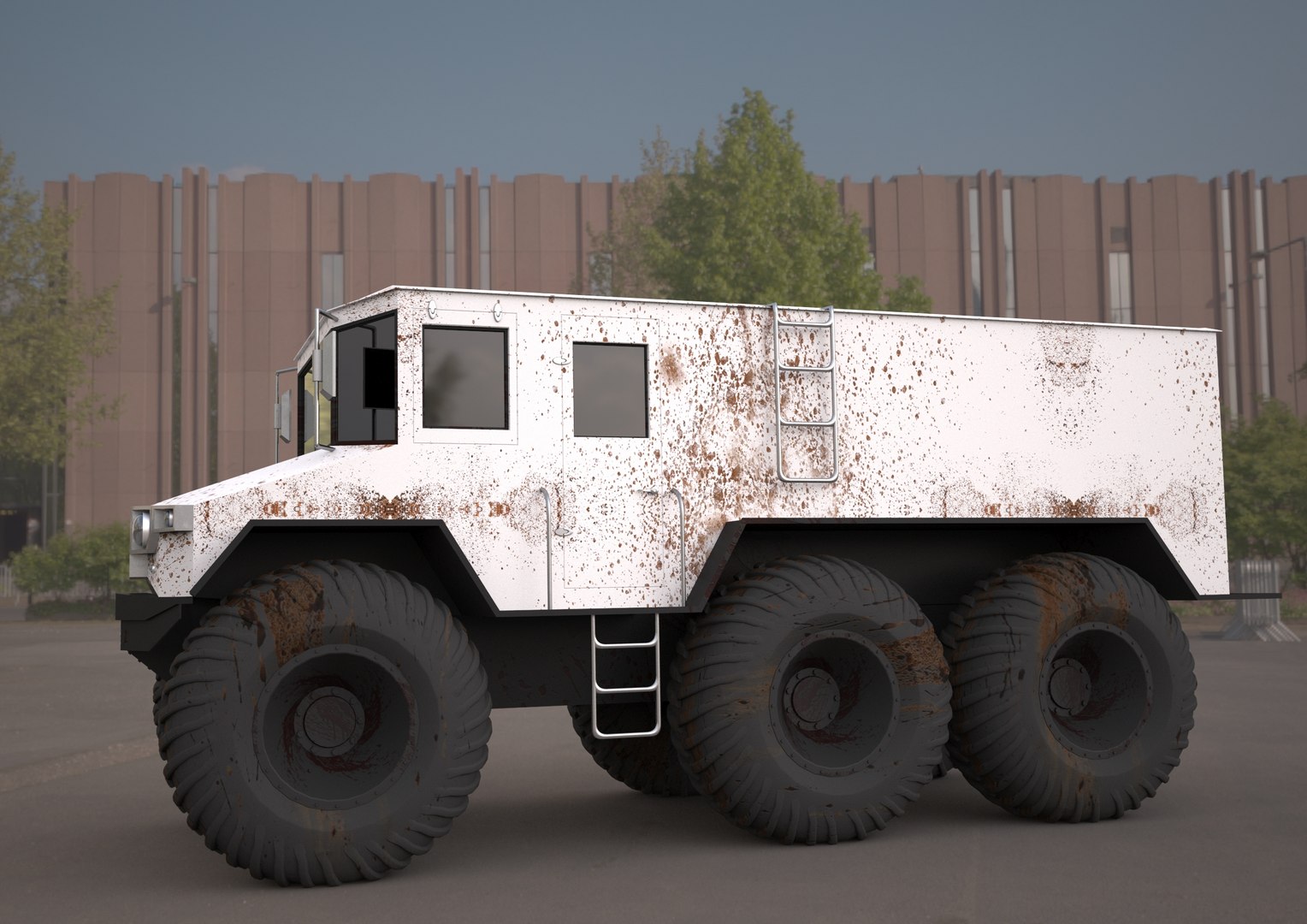 Burlak Amphibious Atv 3D Model - TurboSquid 2062160