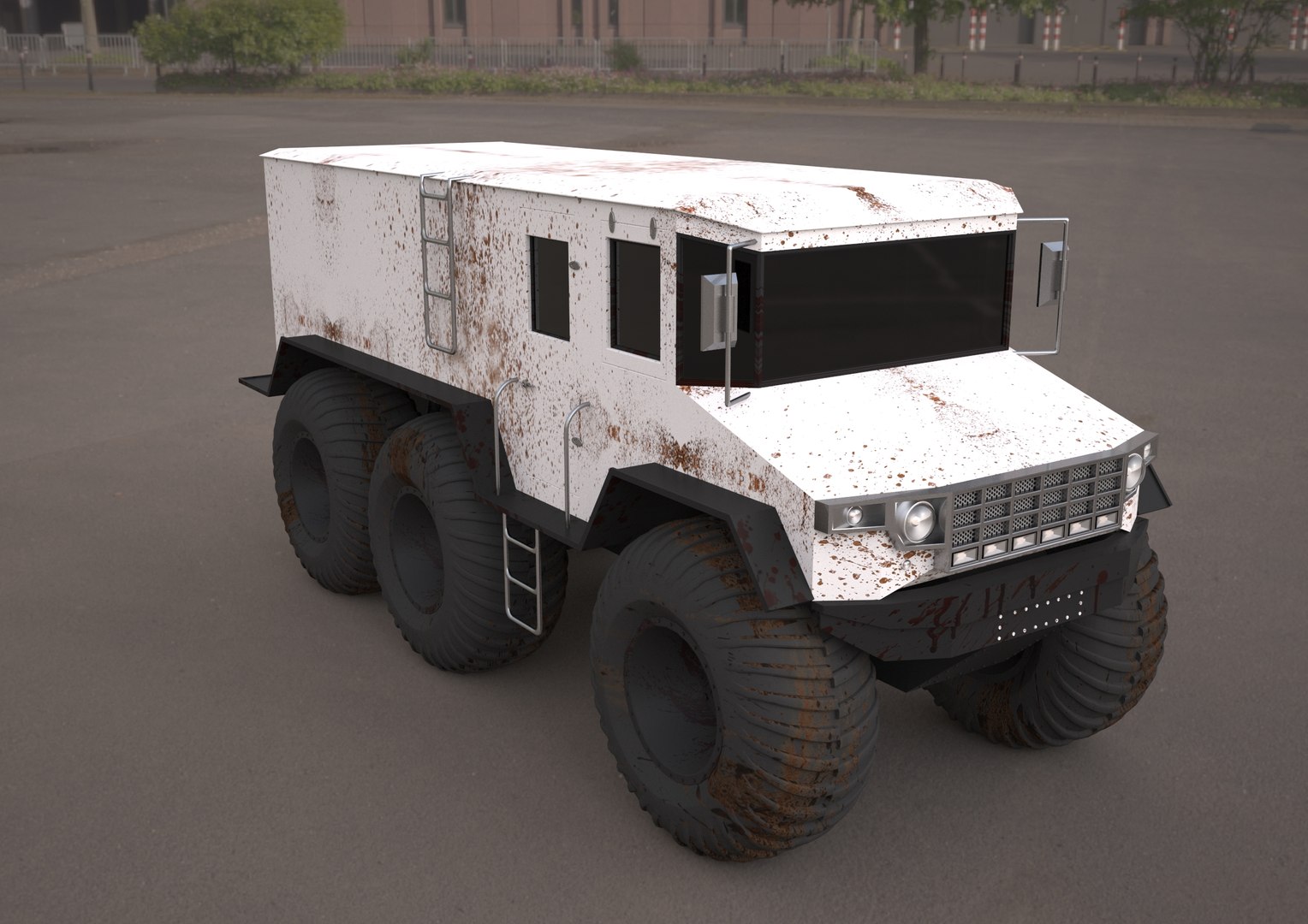 Burlak Amphibious Atv 3D Model - TurboSquid 2062160