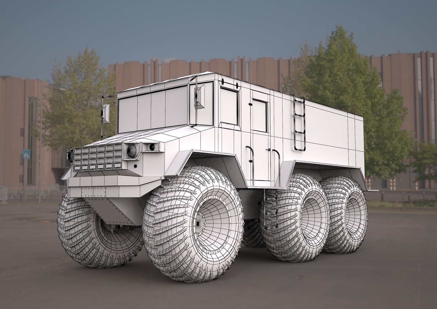 Burlak Amphibious Atv 3D Model - TurboSquid 2062160
