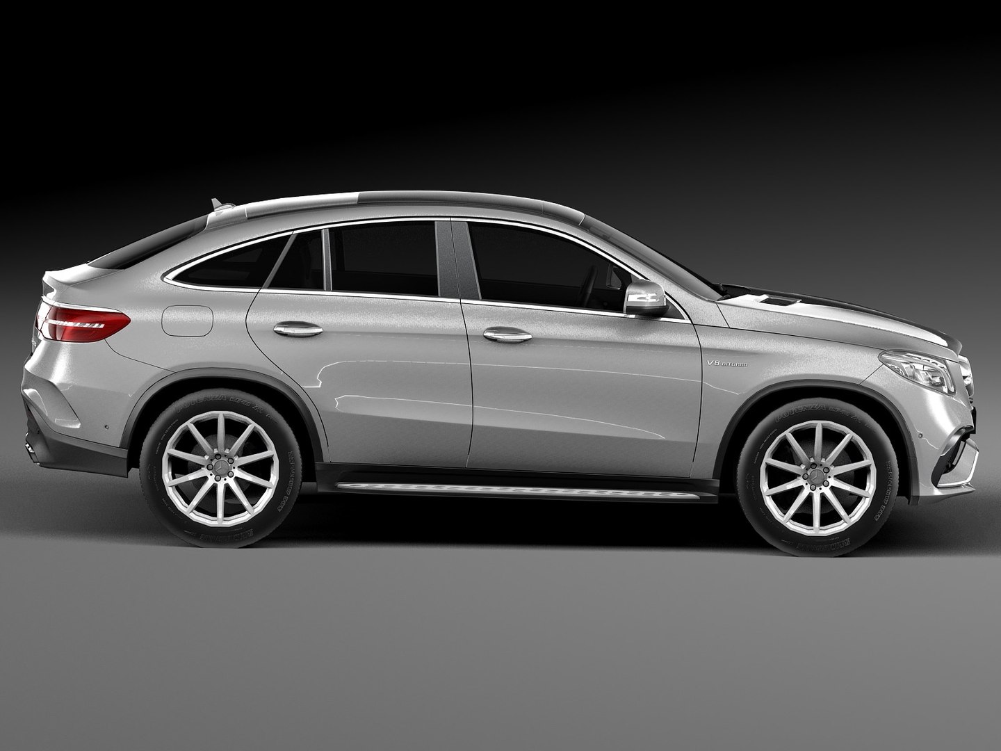 3d Model Mercedes Benz Gle